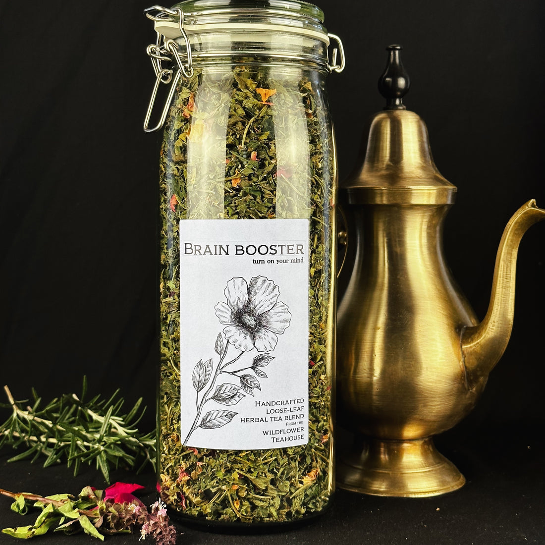 BRAIN BOOSTER tea mix – Vadvirág teaház